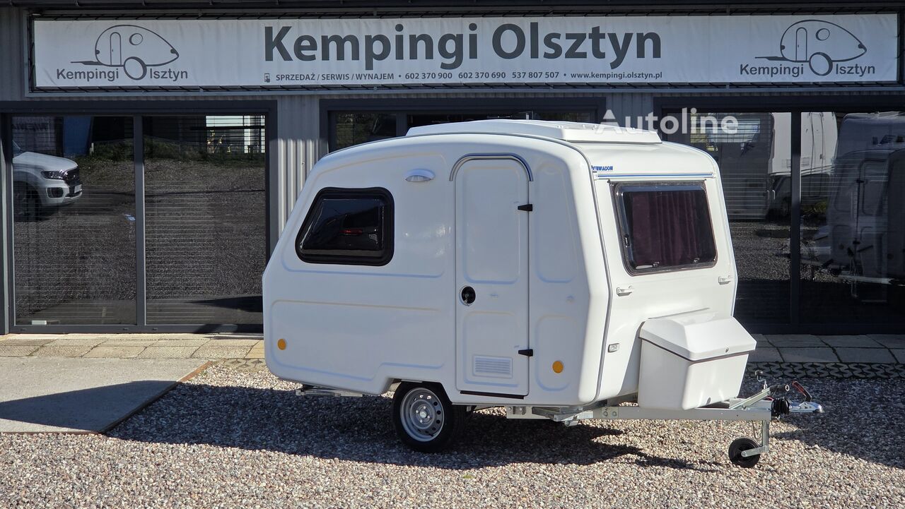 Nova Niewiadów N126 D Light caravan 750kg Cheapest in EUROPE Brand new caravan! kamp prikolica