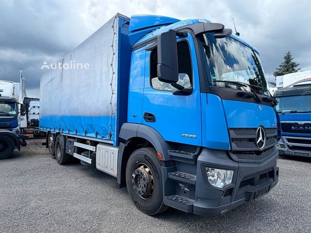 Mercedes-Benz 2536 L Stapleraufn. Lenkachse Schwenkwand 2018 kamion s ceradom