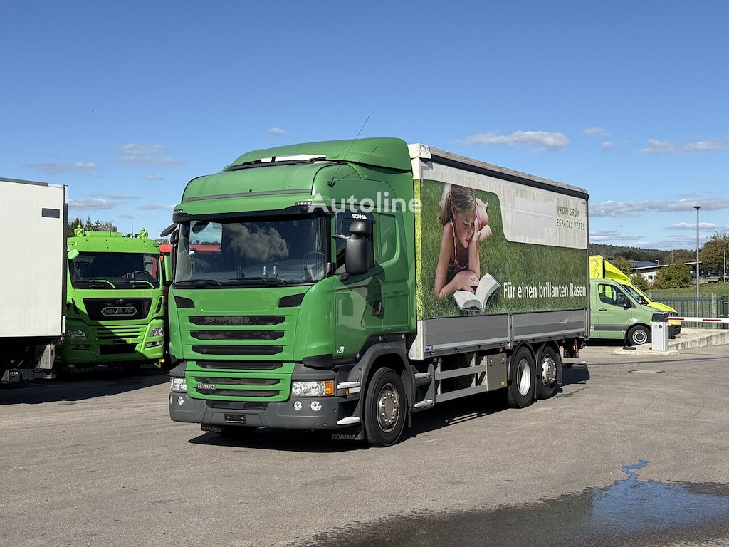Scania R 490 6x2 plane/HB kamion s ceradom