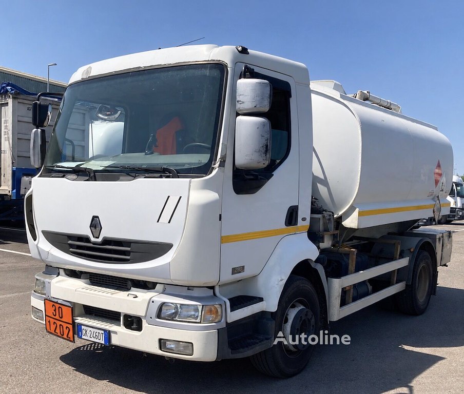 Renault MIDLUM 220 DIESEL/BENZIN 2 KAMERA=12.440L+PUMP+HOSE+COUNTER autocisterna za gorivo