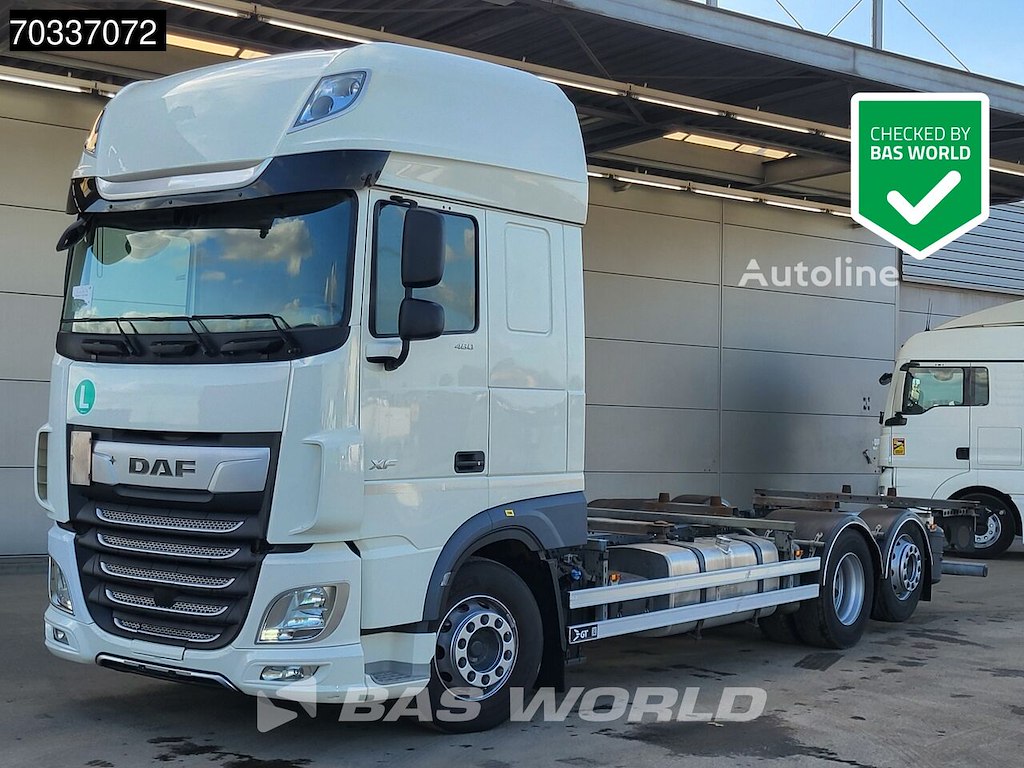 DAF XF 480 6X2 BDF Lift-Axle MX Engine Brake Automatic ACC Euro 6 vozilo za prevoz kontejnera