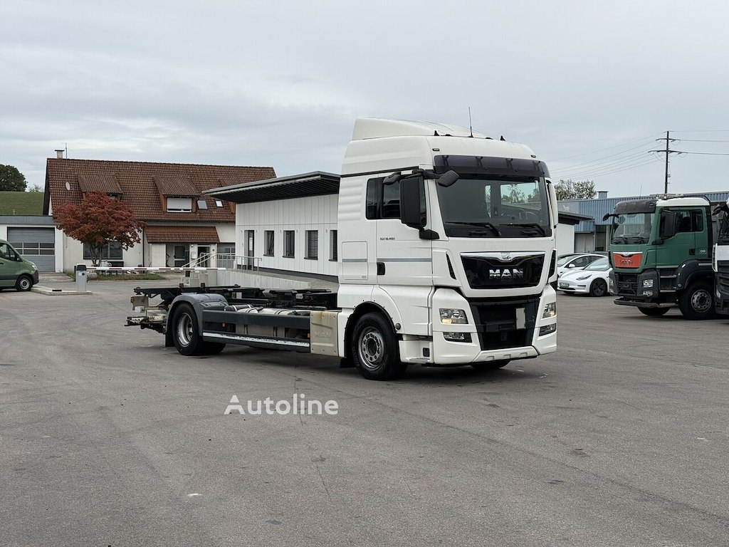 MAN TGX 18.400 4x2 BDF/HB vozilo za prevoz kontejnera