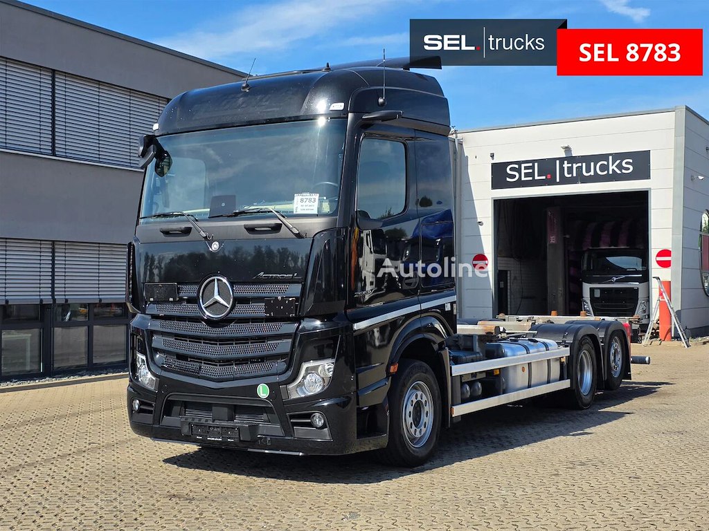 Mercedes-Benz Actros 2553 Euro: 6E | Retarder | Lenkachse | Liftachse | Mirror vozilo za prevoz kontejnera