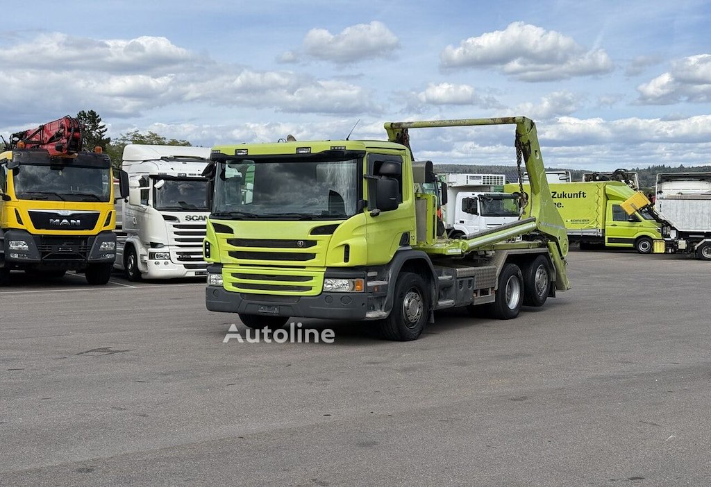 Scania P 410 6x2 Trösch / Swiss-Vehicle kamion autopodizač kontejnera