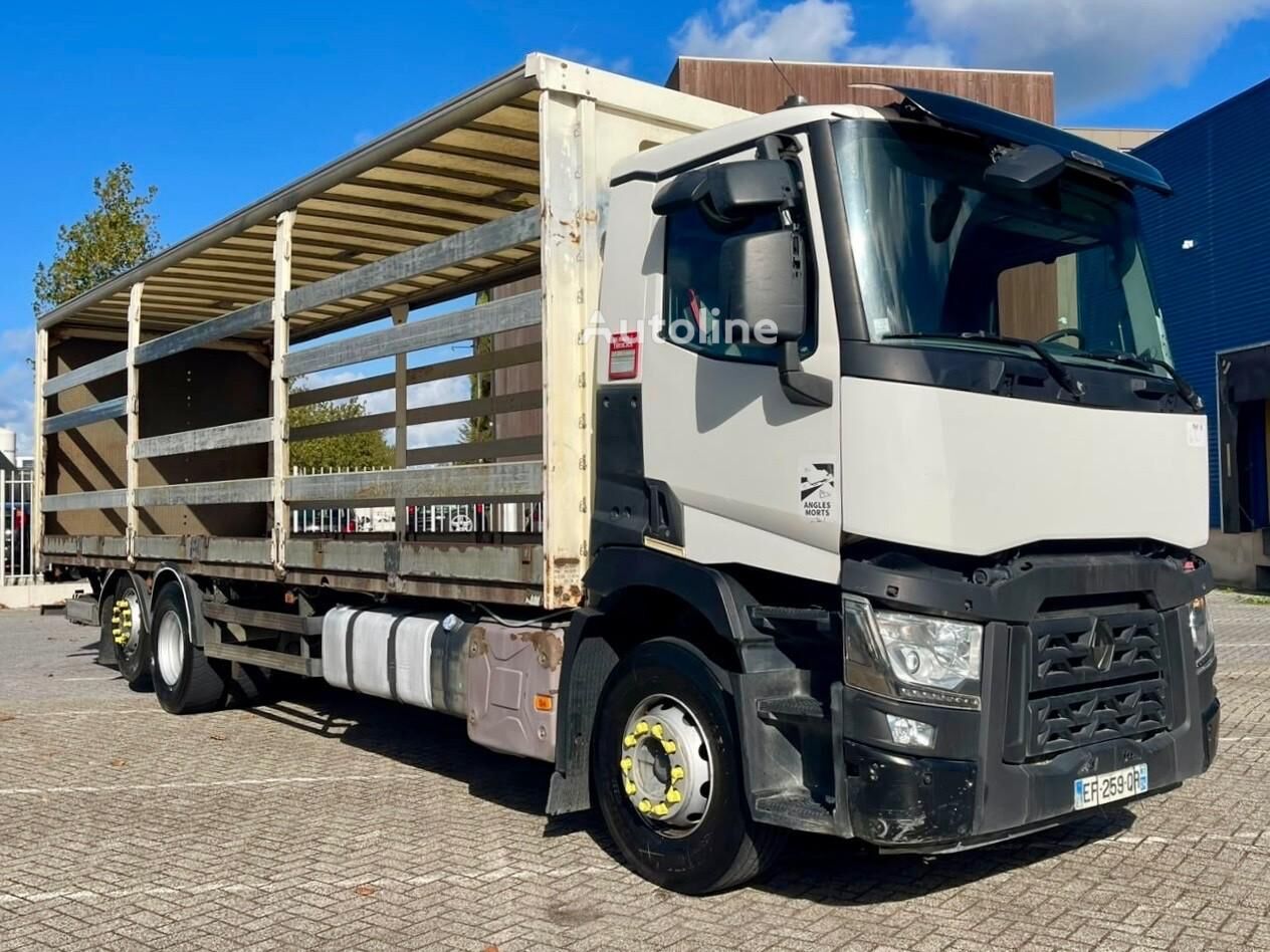 Renault C380 382430 km, chicken transport, EURO 6, PALFINGER, Dhollandia kamion za prevoz stoke