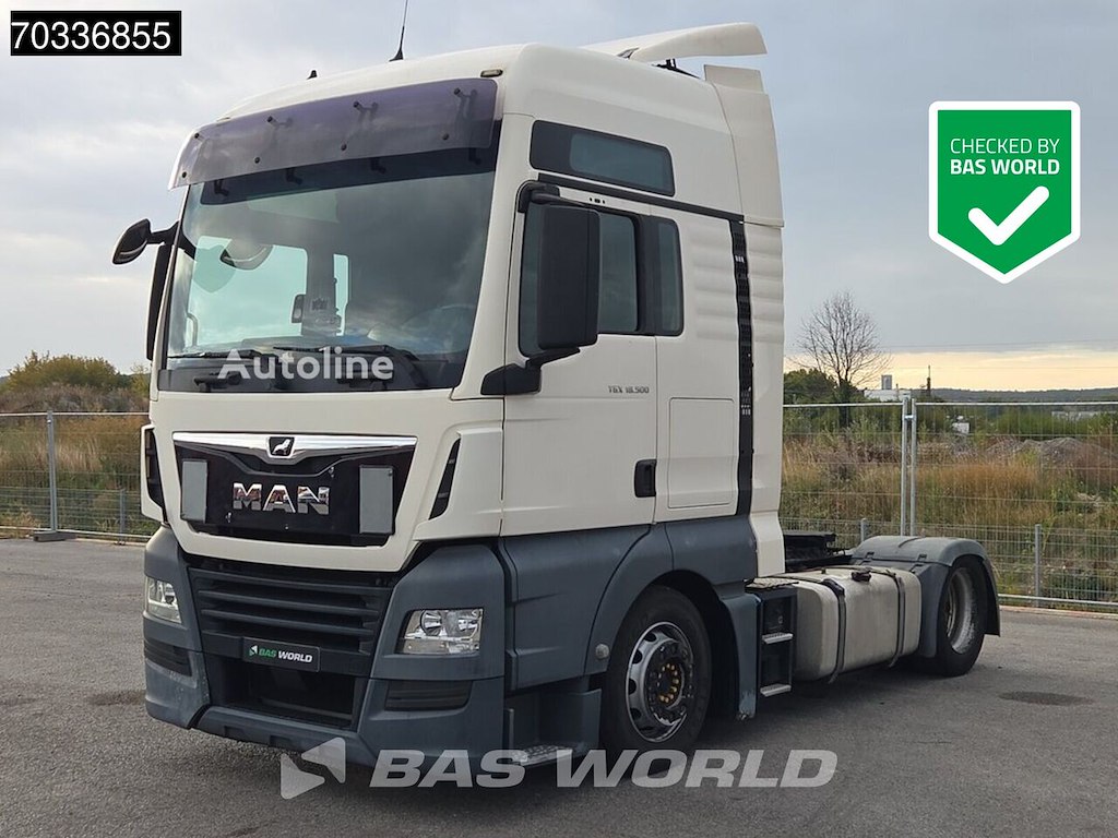 MAN TGX 18.500 TGX 4X2 XXL Mega Hebesattel Retarder 2x Tanks tegljač