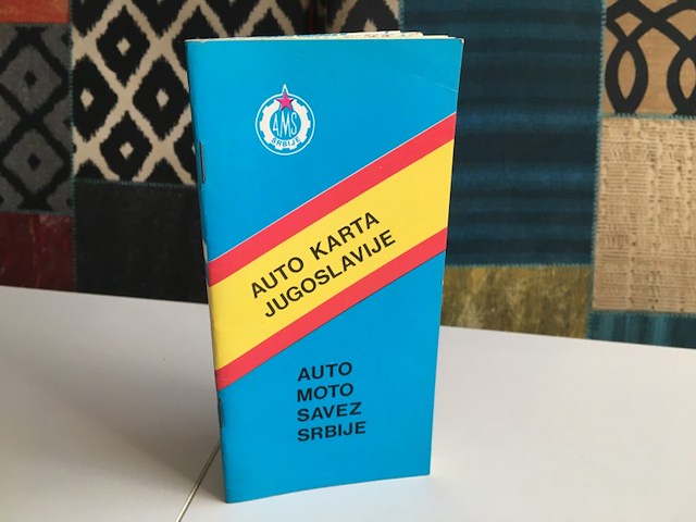 Auto karta Jugoslavije