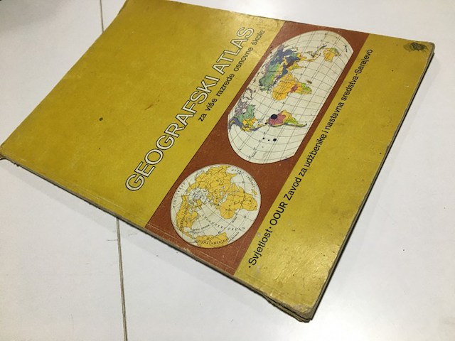 Geografski atlas za više razrede osnovne škole