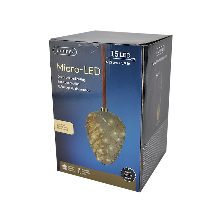 Svetiljka 15 LED viseća