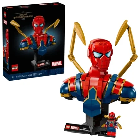 Lego super heroes iron spiderman bust ( LE76326 )