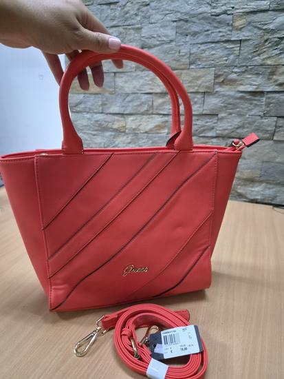 Original GUESS Minta torba (koralno crvena) + kaiš