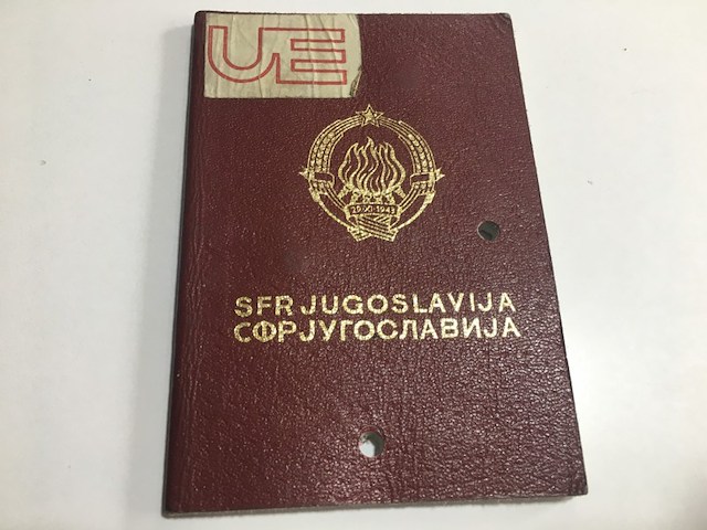 Pasoš   SFRJ