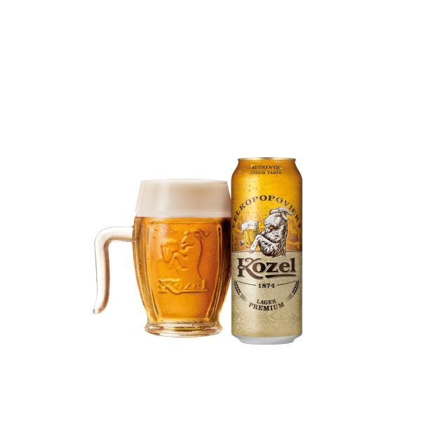 Kozel svetlo pivo 0,5 l CAN