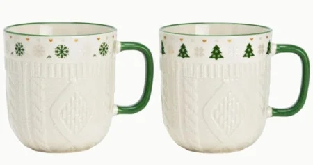 Viter novogodišnja šolja \"knitted\" 345ml ( 10043874 )