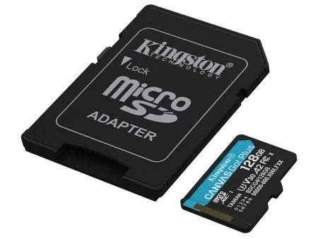Kingston SDCG4/128GB/Canvas Go! Plus/microSD/200/100MB/s/+adapter ( SDCG4/128GB )