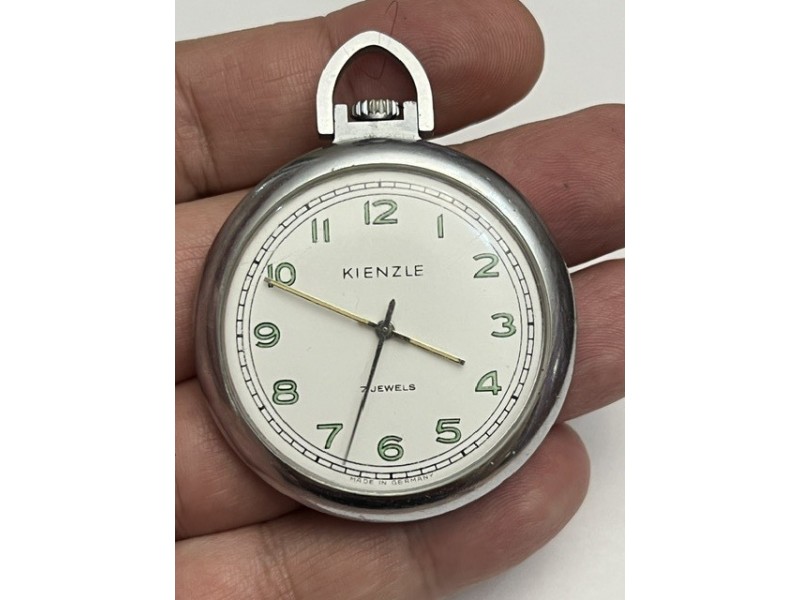 Prelep Nemacki Dzepni Sat KIENZLE 7 Jewels Antimagnetic