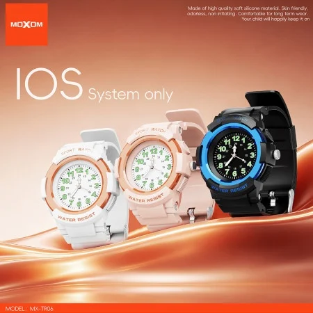Moxom mx-tr06 deciji sat sa find my lokatorom za ios roze ( SW487 )