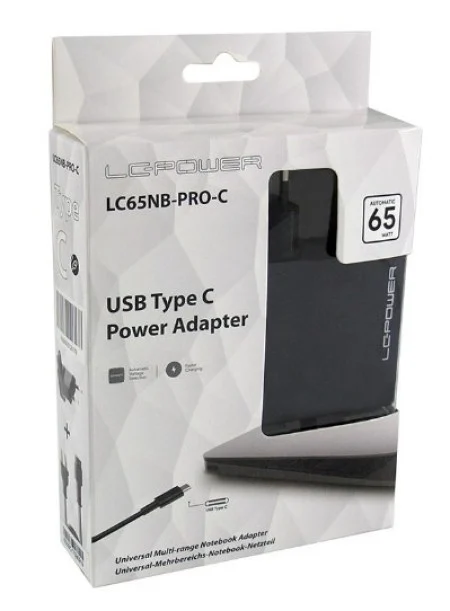 Lc power lc-nb-pro-65-c adaptera 65w/usb type c Nb adapter ( 17754 )