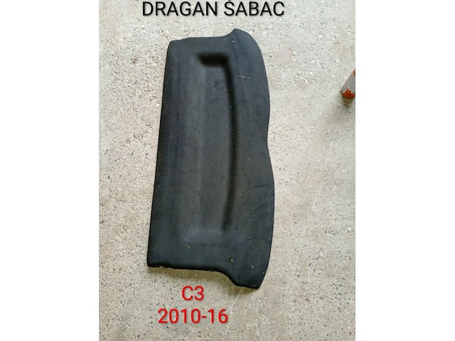 CITROEN C3 polica daska gepeka 2010-16