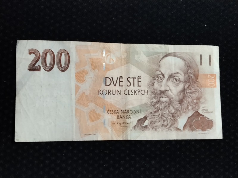 200 kruna 1998 češka