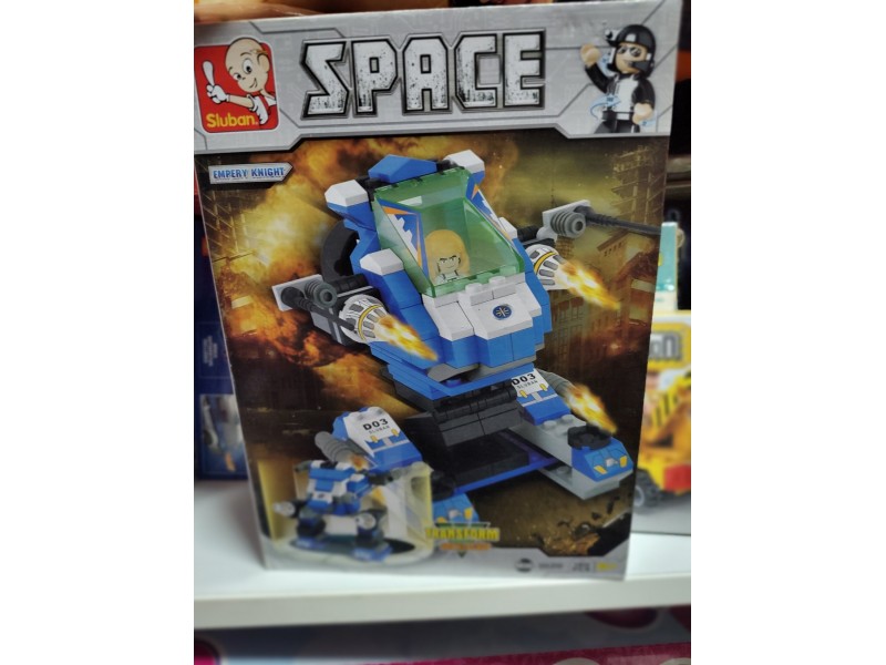 Kocke Sluban Transformers120kom