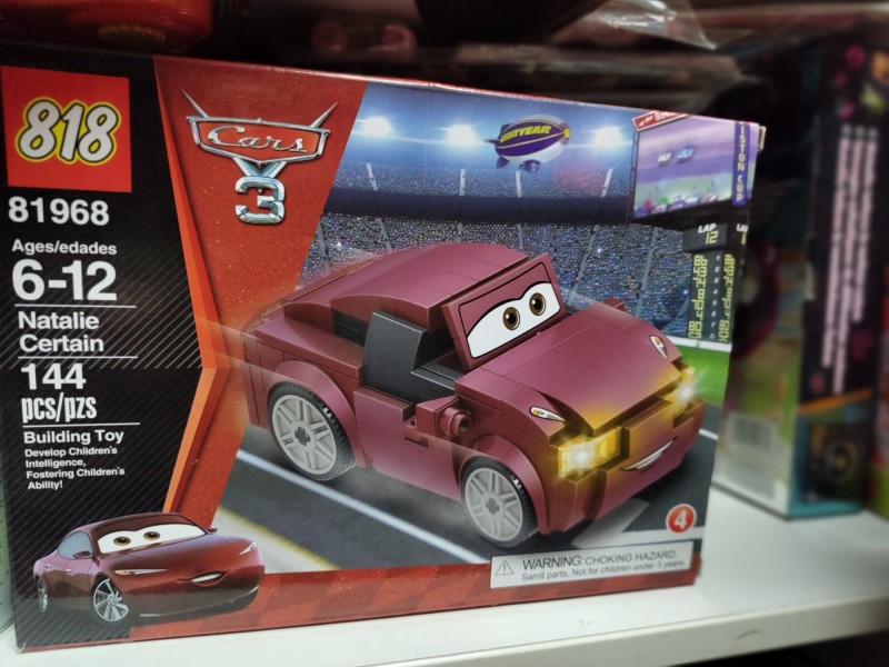 Cars kocke 144kom