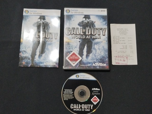 PC igrica CALL of DUTY WORLD AT WAR