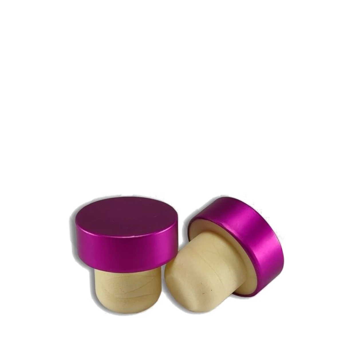 Sintetički alu čep T22,5 pink