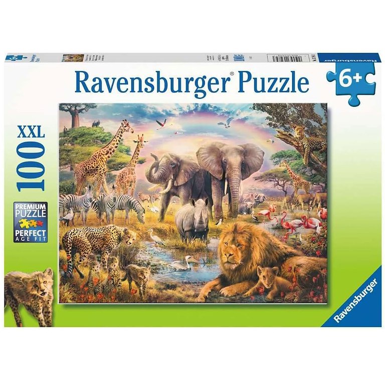 Ravensburger puzzle (slagalice) - 100XXL Safari RA13284