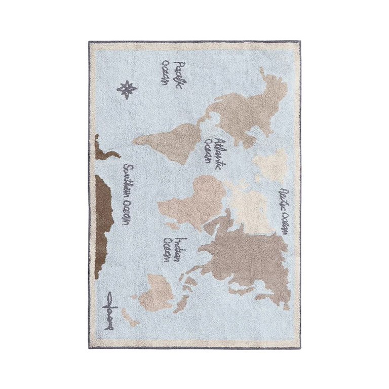 Lorena Canals tepih vintage map