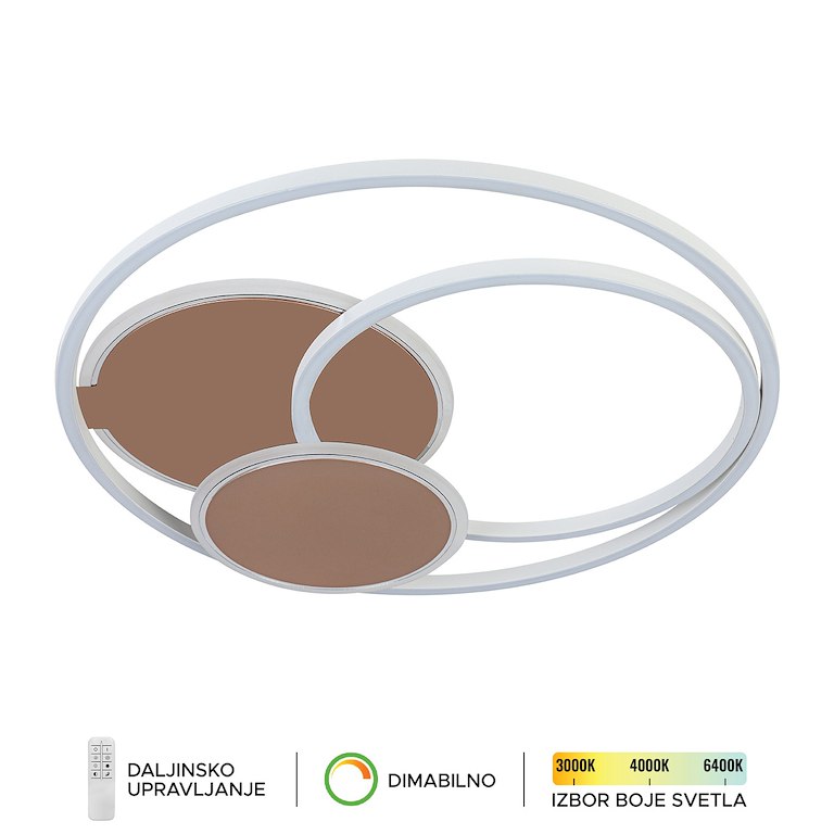 Forma LED plafonska lampa F2102-36C WH+RGID: EK000904776