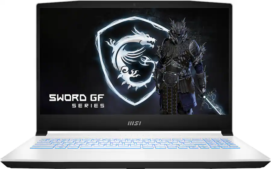 MSI - SWORD 15.6" 144HZ GAMING LAPTOP - INTEL CORE I7 - NVIDIA GEFORCE RTX 3070TI - 1TB SSD - 16GB MEMORY - WHITE