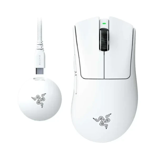 Bežični gaming miš RAZER DeathAdder V4 Pro white RZ01-05330200-R3G1