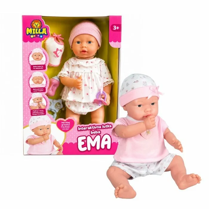 11-72270 Interaktivna lutka beba Ema