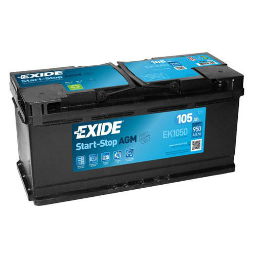 Akumulator Start&Stop AGM EK1050 12V 105Ah (Exide)