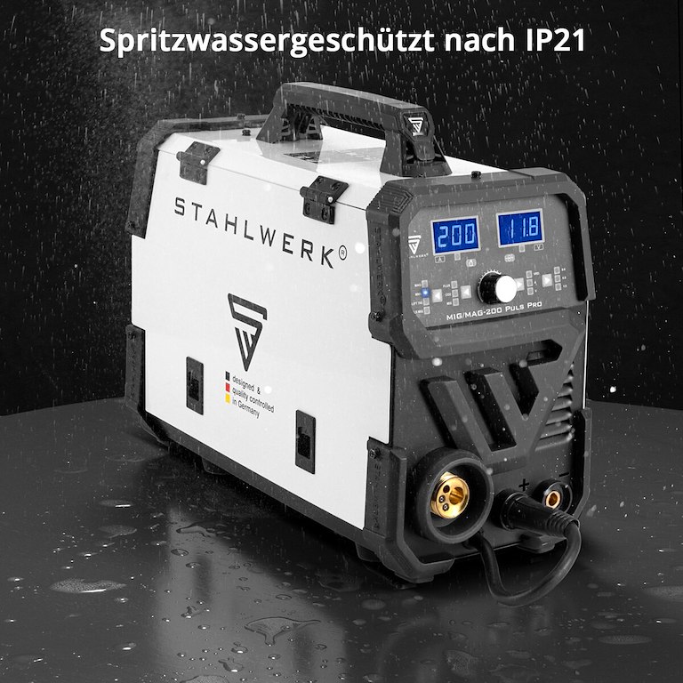 Aparat za zavarivanje 5 u 1, MIG MAG 200 PULSE PRO SYNERGIC (STAHLWERK)