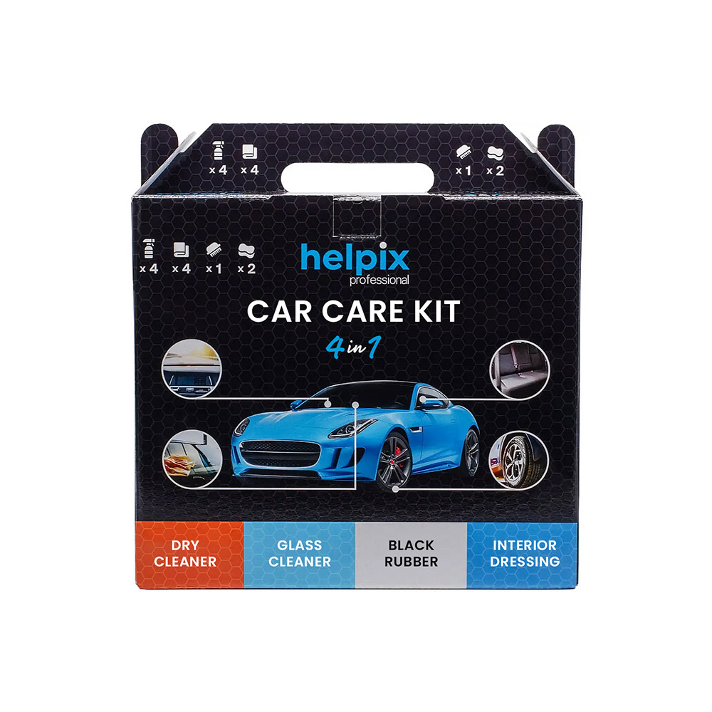 Car Care 4 u 1 set za održavanje i čišćenje automobila (Helpix)