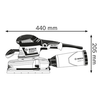Oscilaciona brusilica GSS 280 AVE (0601292902) (Bosch)