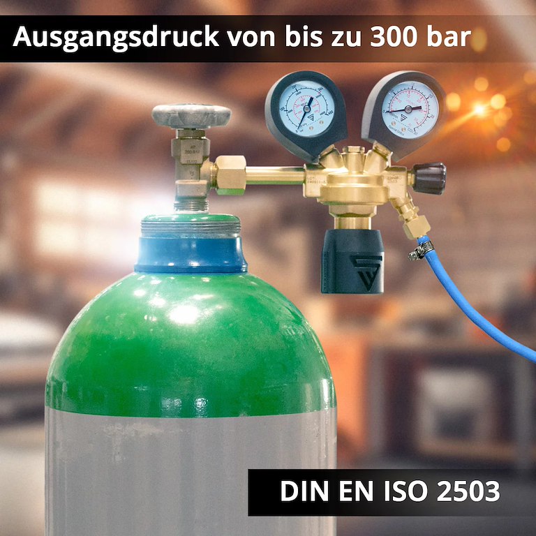 Regulator pritiska do 300 bara za standardne gasne boce (STAHLWERK)
