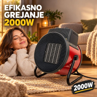 Električni grejač prostora 2000W PTC NSB-200B1