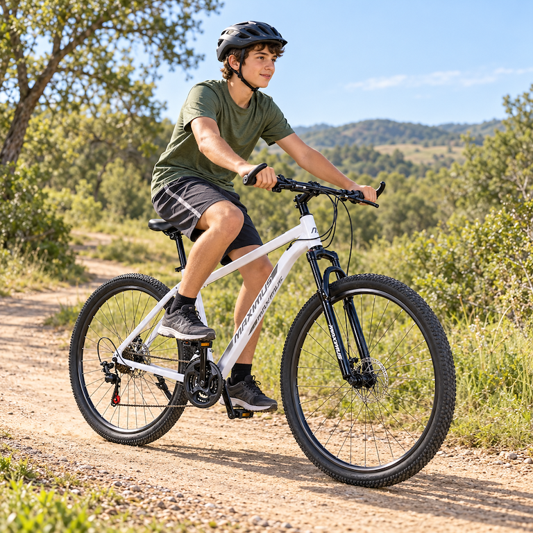 Maximus MTB bicikl 29″ aluminijumski ram 21 brzina beli