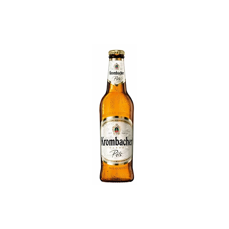 Krombacher Pils 0.33L u staklenoj flaši u nepovratnoj ambalaži u pakovanju od 24 komada