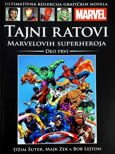 Hachette
MARVEL GRAFIČKE NOVELE 70 B- TAJNI RATOVI MARVELOVIH SUPERHEROJA
