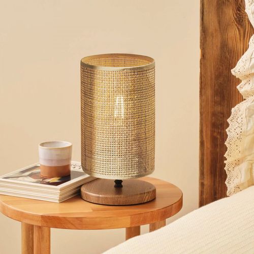 Opviq stona lampa 241458, visina 25 cm, bež