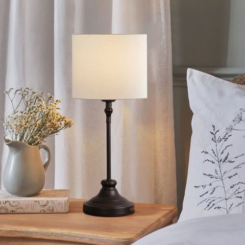 Opviq stona lampa 241933, visina 49 cm, krem