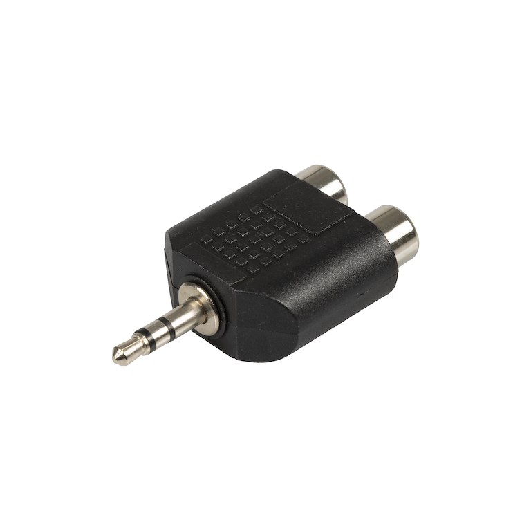 qtx 3.5mm Plug - 2 RCA Sockets