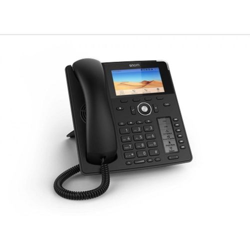 Snom D785 IP telefon sa kolor ekranom 4,3", Bluetooth, 12 SIP naloga, Gigabit, crni