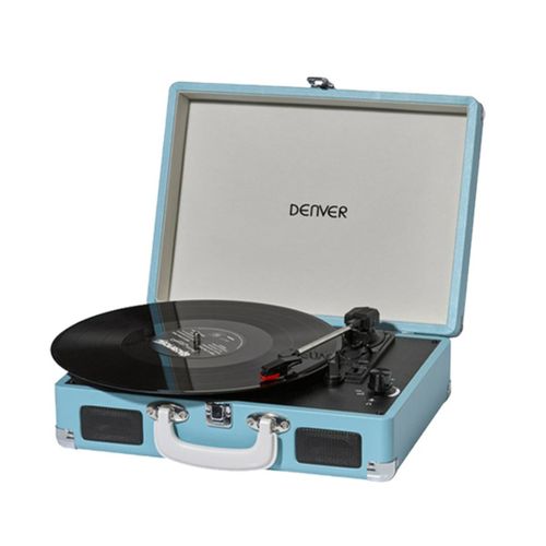 Denver gramofon VPL-120 plavi, USB, ugrađeni zvučnici