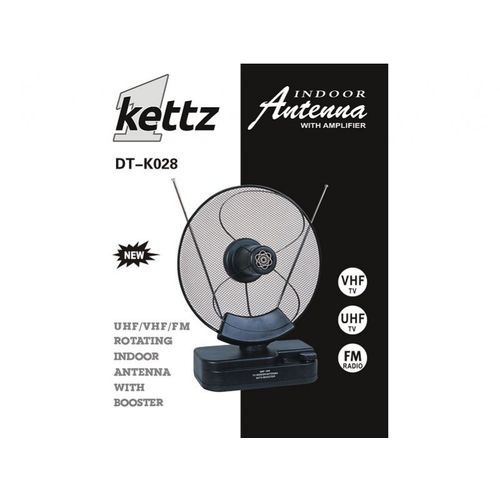 Kettz DT-K028 sobna TV/FM antena + pojačivač