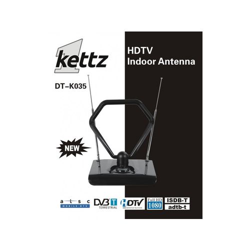 KETTZ Sobna TV/FM antena DT-K035 sa pojačivačem 00K035